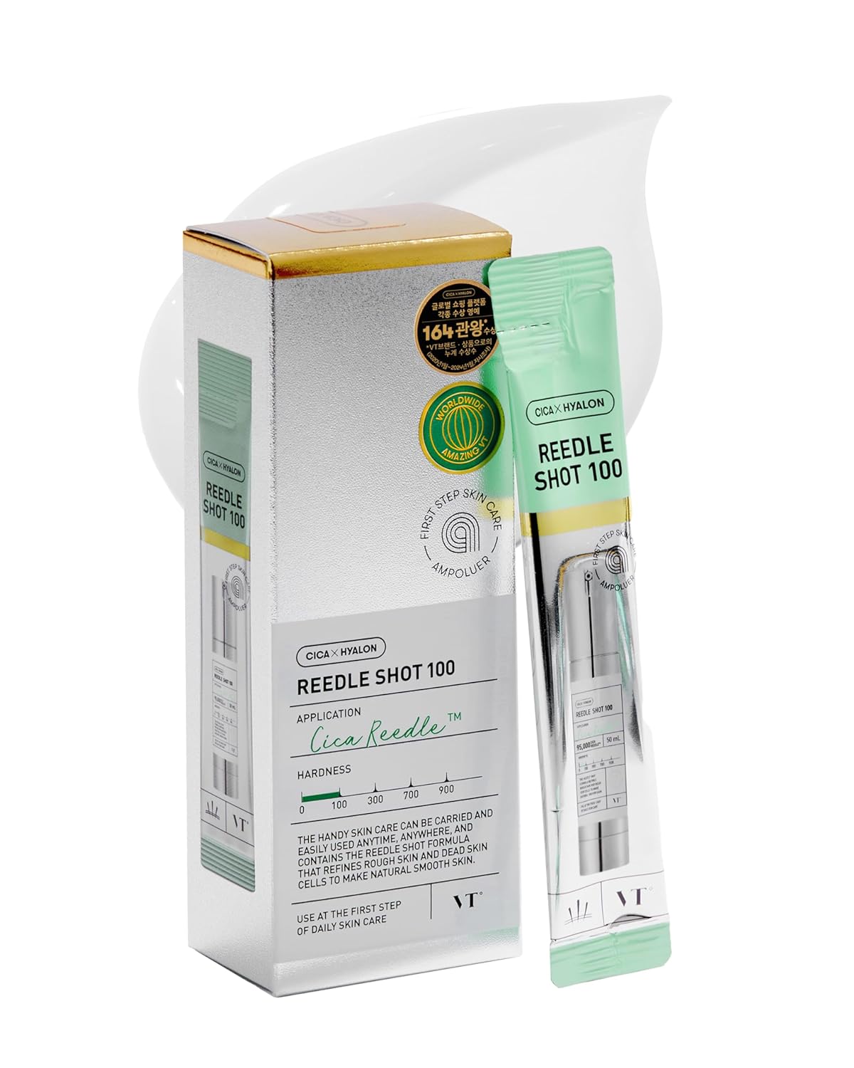 VT Cosmetics Reedle shot 100 - aktyvi ampulė mini – bareskin.lt